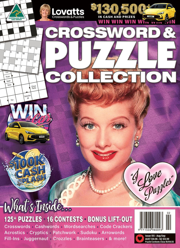 Shop Crossword & Puzzle Collection Issue 155 | Buy direct at LovattsMagazines.com.au ...