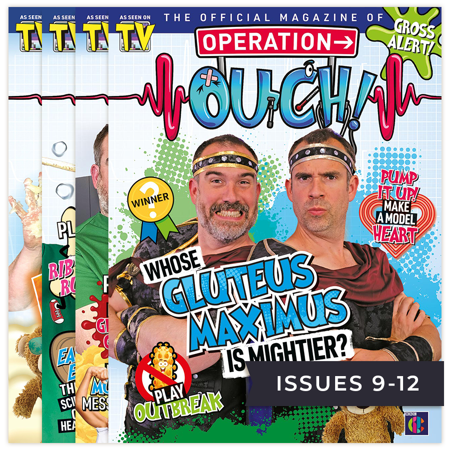 Shop Operation Ouch Magazine Bundle: Issues 9 to 12 | LovattsMagazines ...