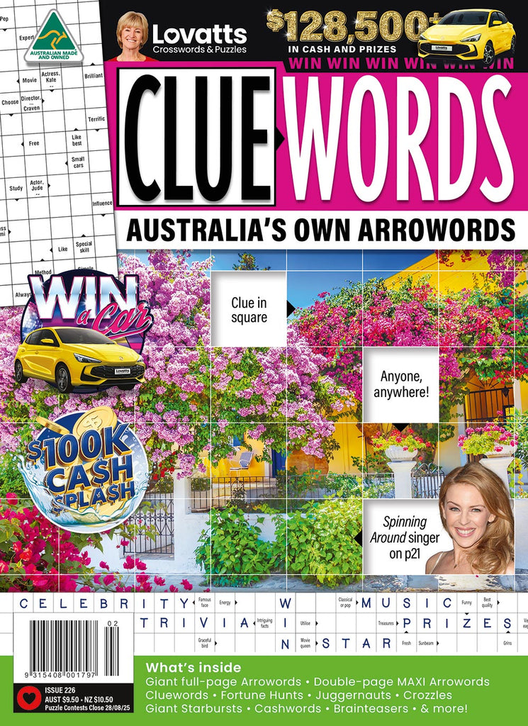 Shop Cluewords Issue 226 | Buy direct at LovattsMagazines.com.au ...