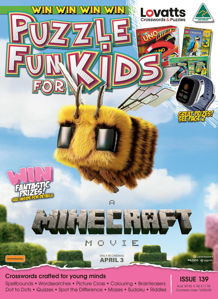 Shop Buy Puzzle Fun For Kids Issue 139 | LovattsMagazines.com.au ...