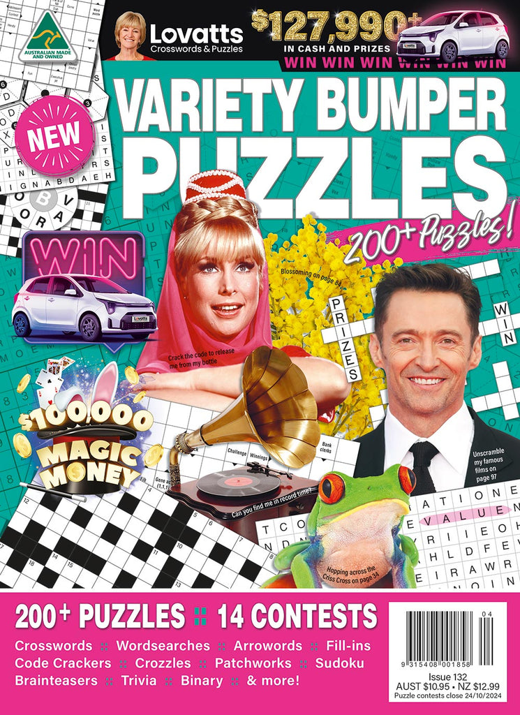 Shop Variety Bumper Puzzles Issue 132 | Buy direct at LovattsMagazines ...
