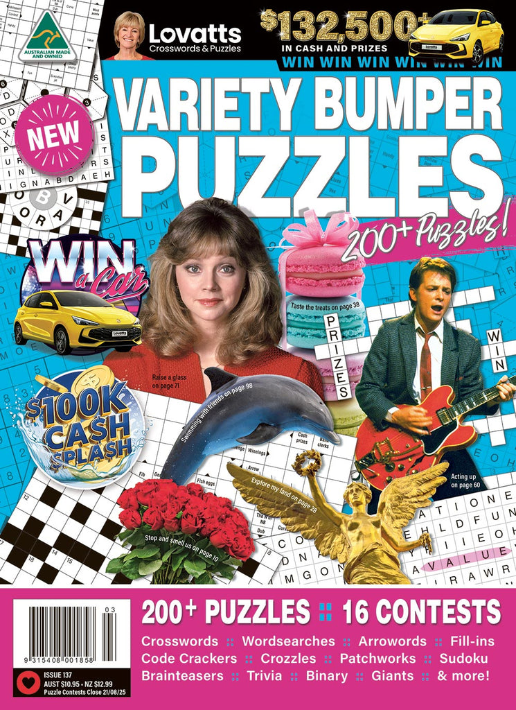 Shop Variety Bumper Puzzles Issue 137 | Buy direct at LovattsMagazines ...