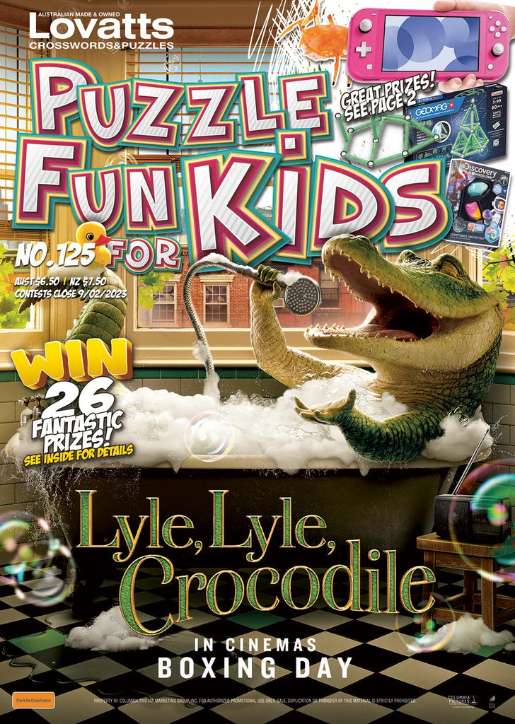 Shop Buy Puzzle Fun For Kids Issue 125 | LovattsMagazines.com.au ...